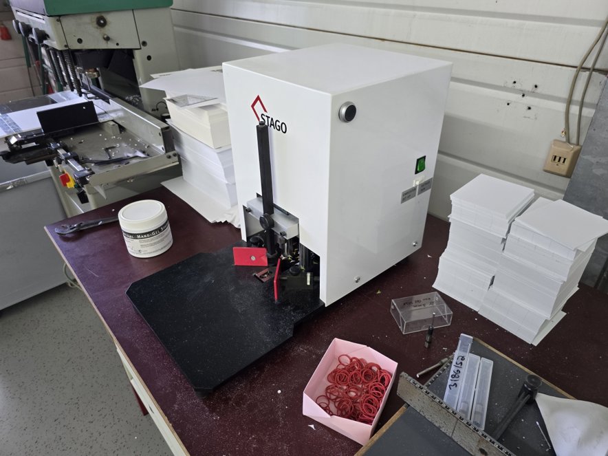 Used STAGO - ESM 20-A Die cutting (2015) for Sale in Deutschland ...